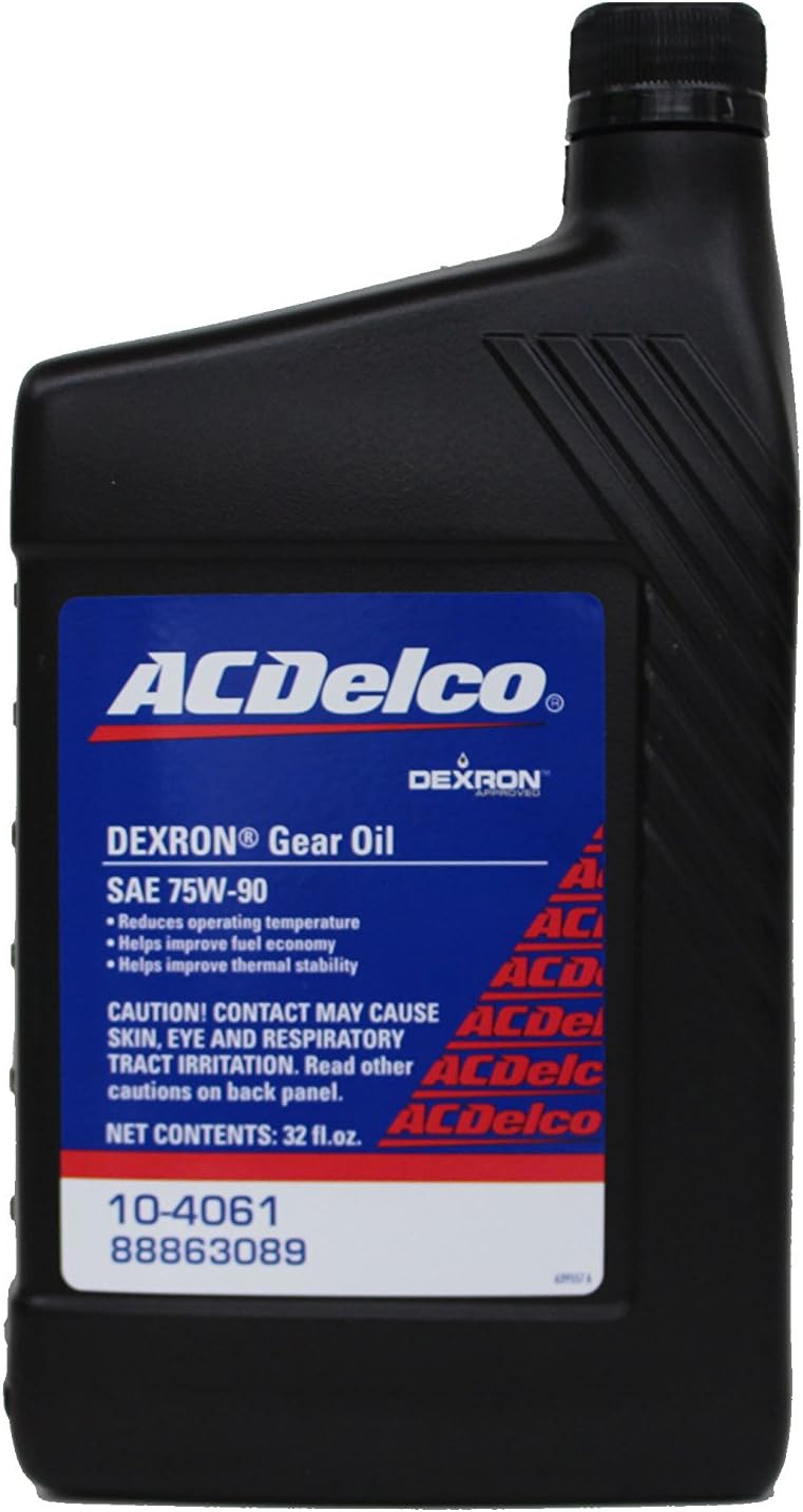 Amazon.com: ACDelco GM Original Equipment 10-4032 75W-85 Axle Gear Oil ...