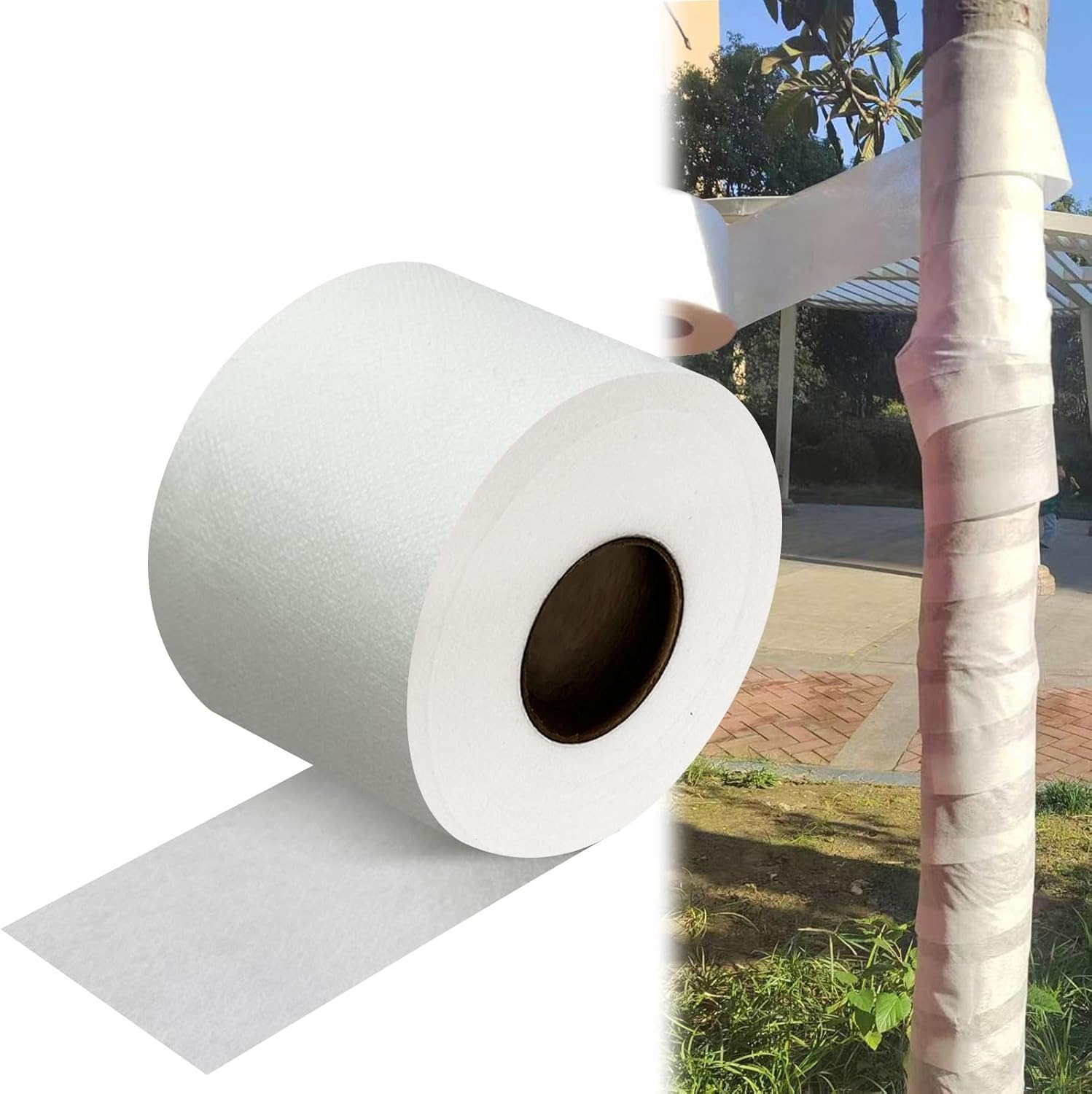 Amazon.com : 330 FT Tree Protector Wraps for Winter-Reusable Non-Woven ...