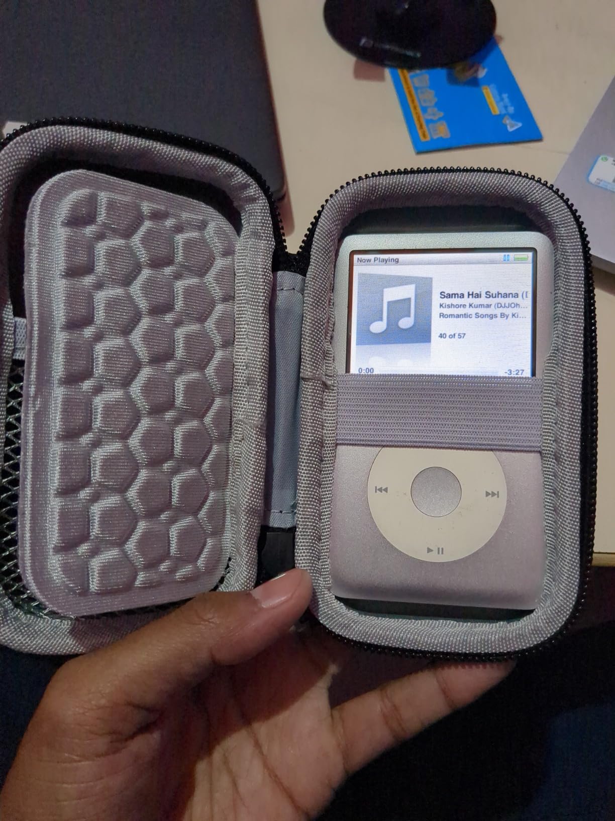 M.G.R.J® Portable Carrying Case Cover for MP3 MP4 Players, USB Cable ...