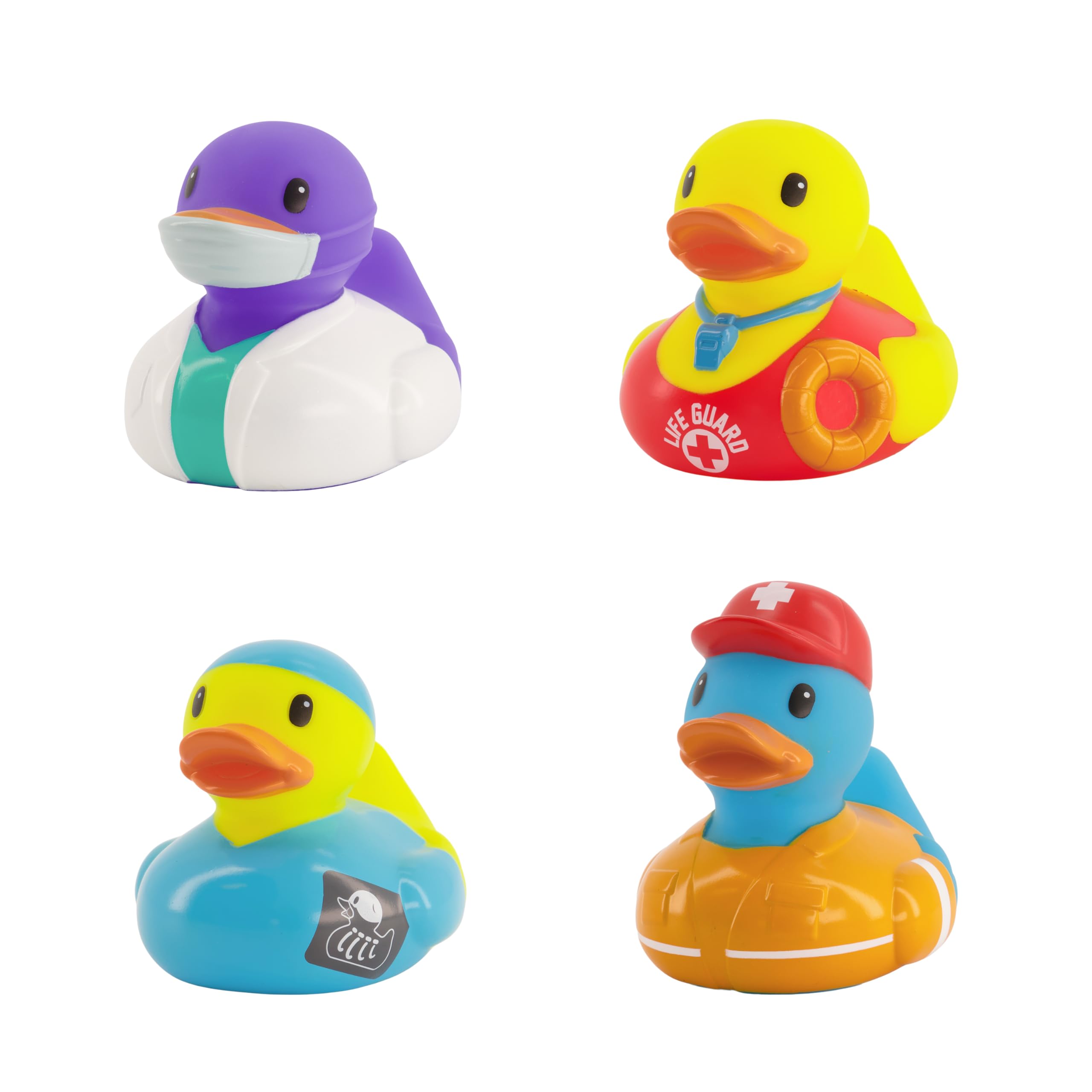 Snapklik.com : Heroes Duck Set, Doctor, Lifeguard, Paramedic, Army ...