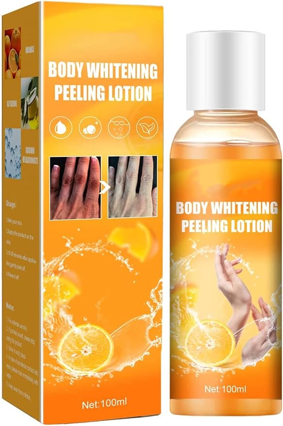 Amazon.co.jp: Full-body Peeling Lotion,Body Whitening Lotion, Dead Skin ...