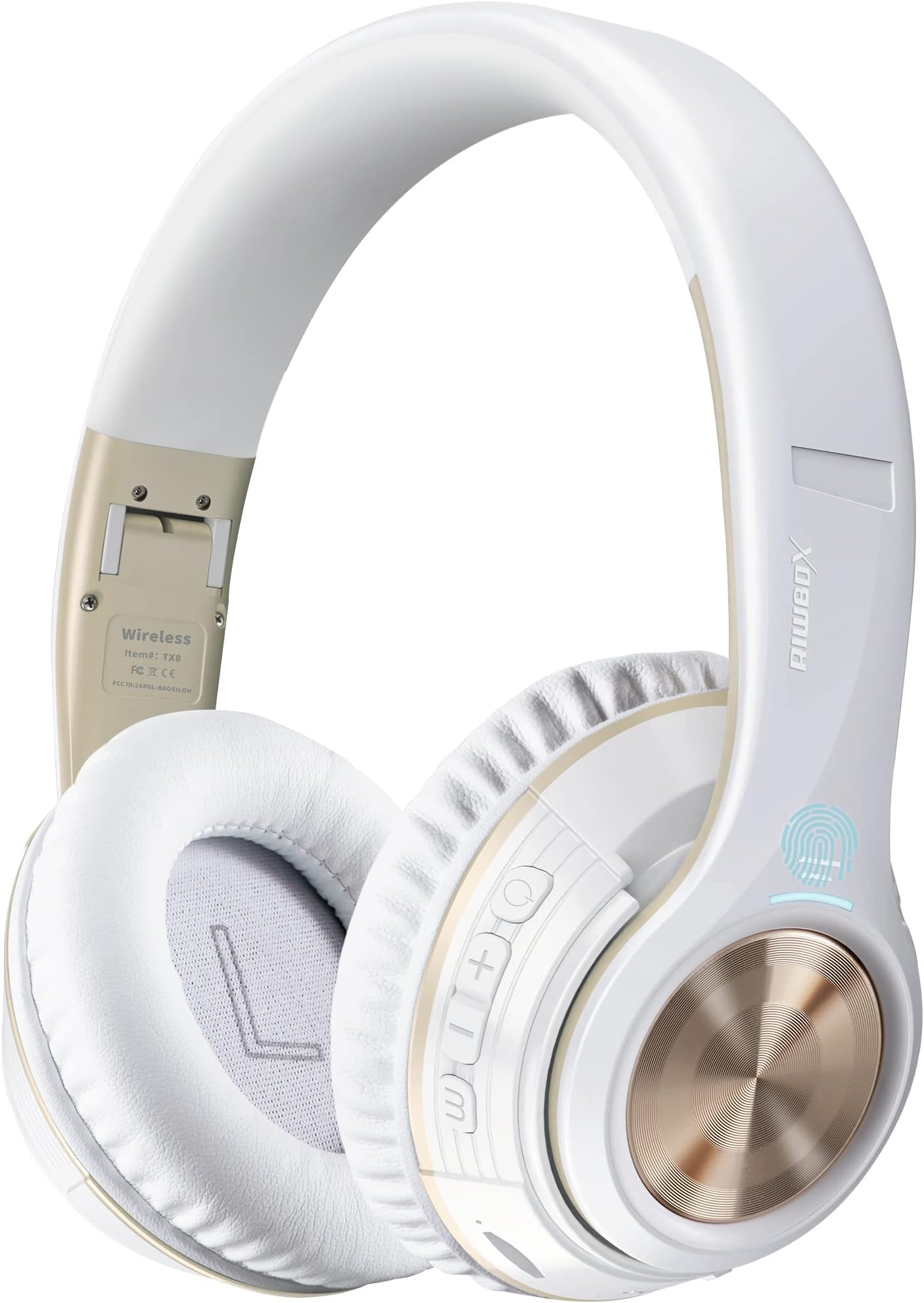 Amazon.com: Bluetooth Headphones On Ear, Hi-Fi Stereo Foldable Over-Ear ...