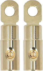 Amazon.com: Aramox Pair Power Battery O Terminals, Screw Battery ...
