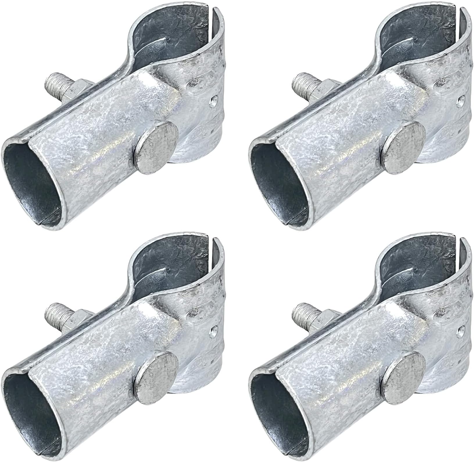 Amazon.com: Aiwaiufu 4 Pack 1-5/8 inch Chain Link Fence End Rail T ...