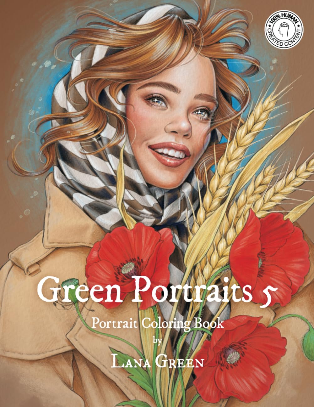 Amazon.com: Green Portraits 5: Portrait Coloring Book: 9798302282705 ...