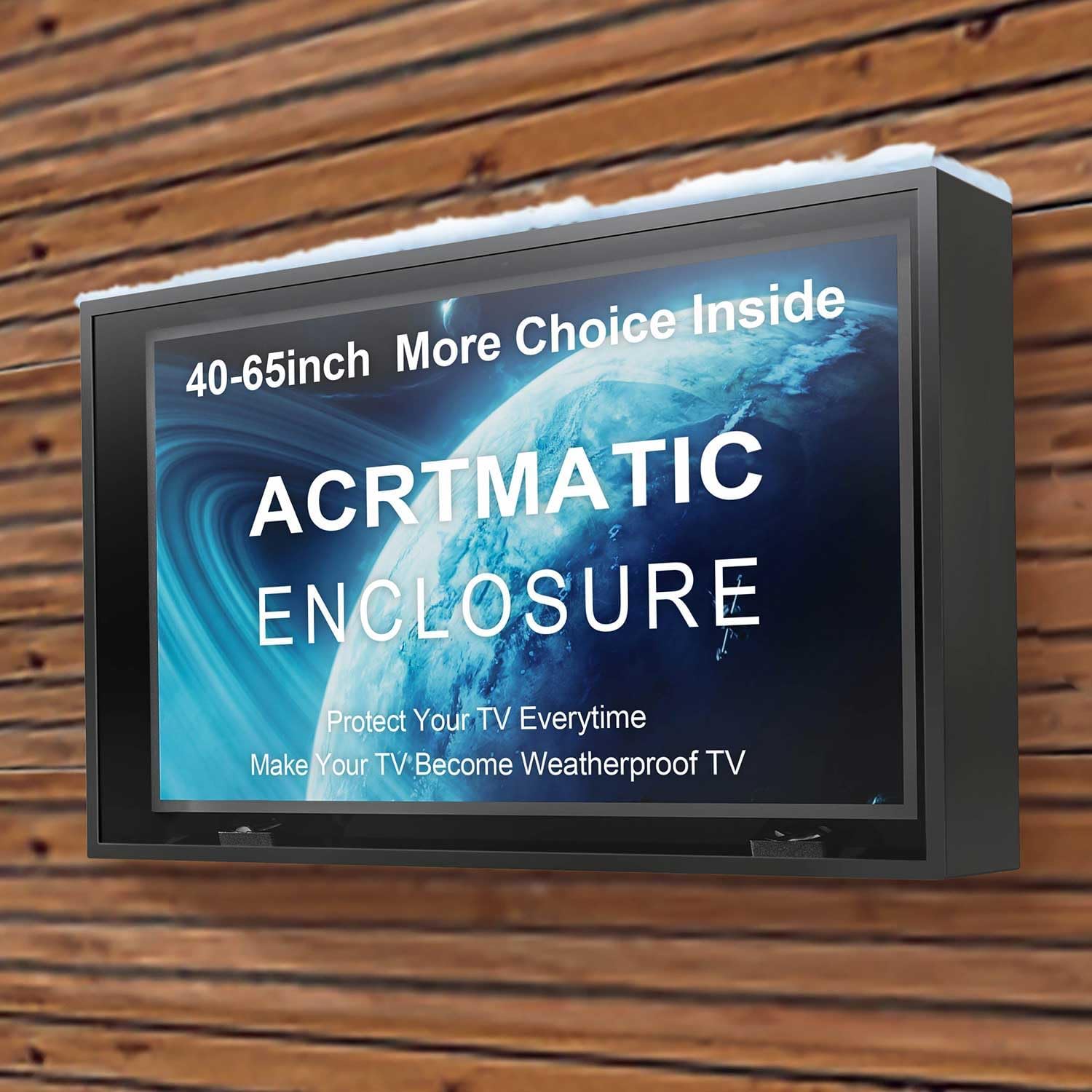 Amazon.com: acrtmatic 40-43inch Weatherproof Outdoor TV Cover, Hard and ...