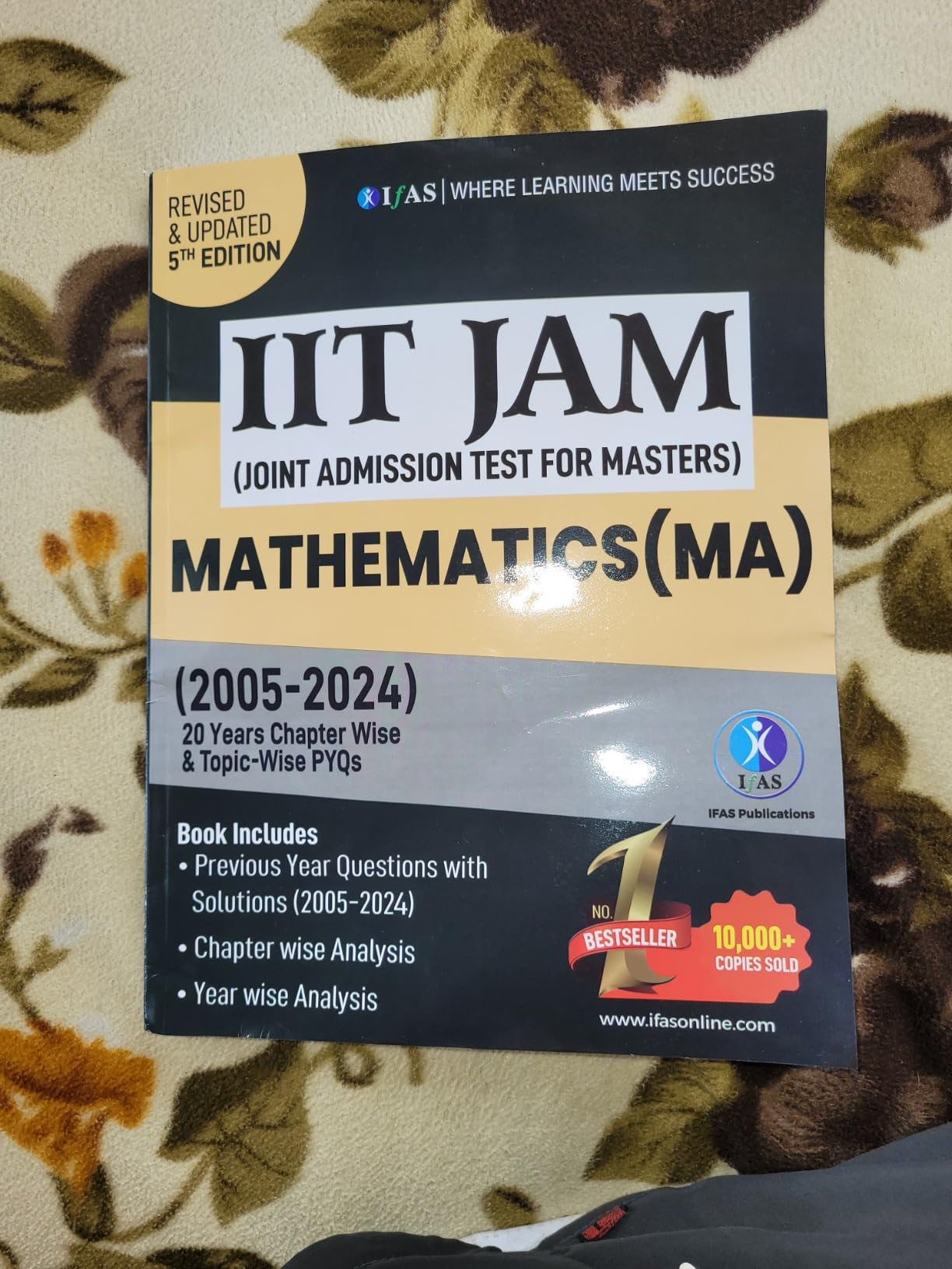 Buy IIT JAM Mathematics PYQ Book 2026 | 21 Years Previous Year Solved ...