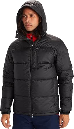 Marmot Men Guides Down Hoody New, Warm Down Jacket, Insulated Hooded Winter Coat, Breathable 700 ...