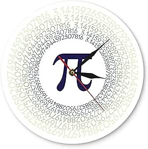 Amazon.com: Kitchen Clocks Wall Large Wall Clocks Mathematical Constant ...