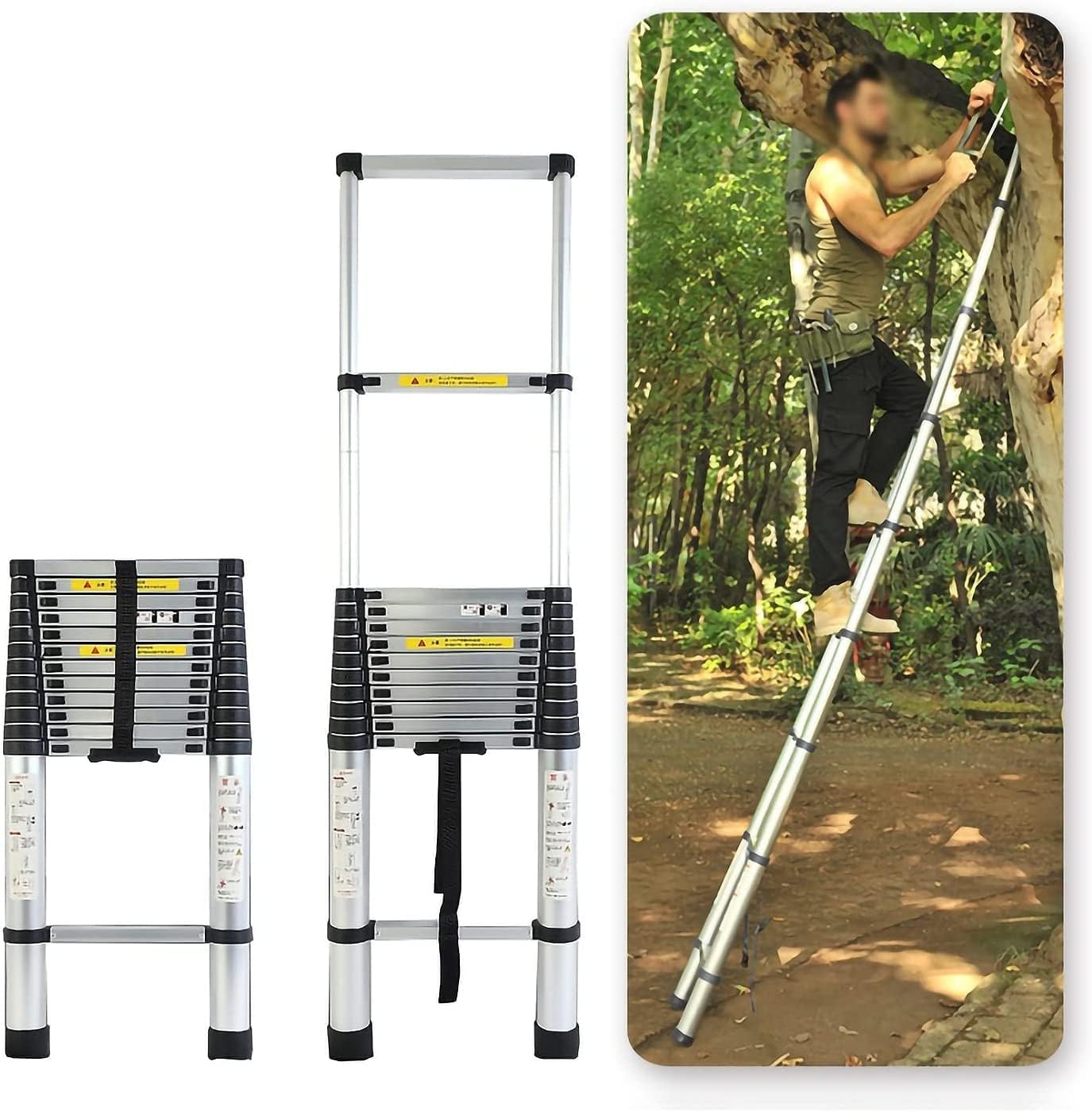 6m/5m/4m/3m/2m/1m Telescoping Ladder Aluminum Telescopic Ladder ...