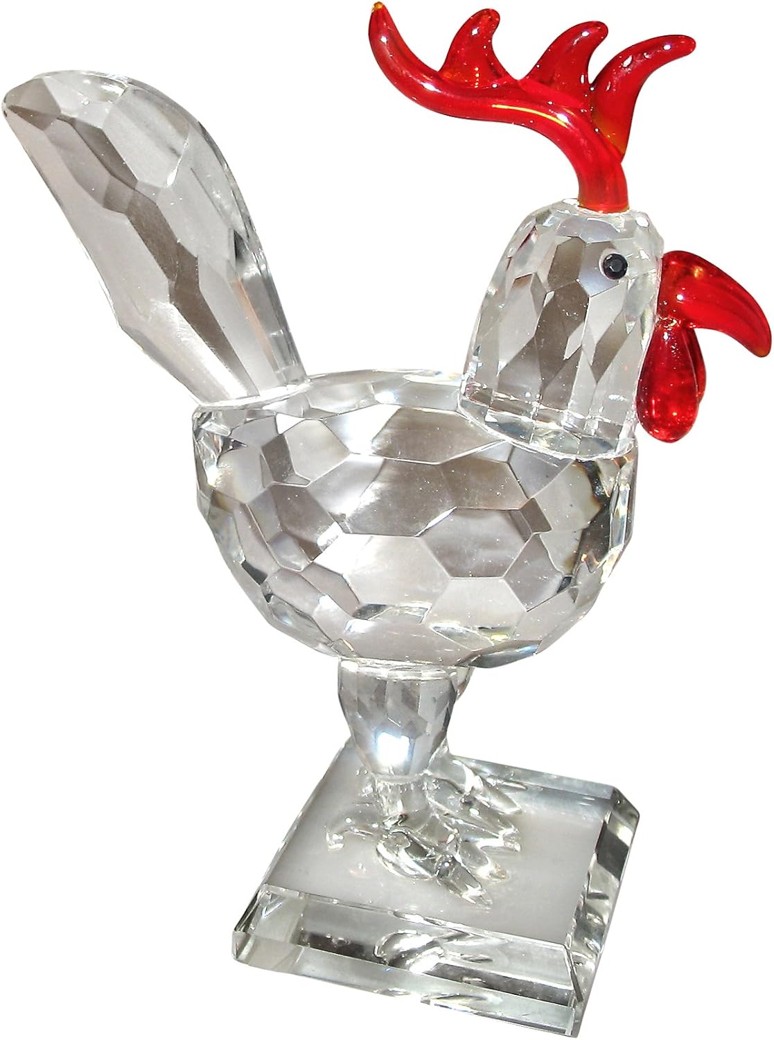 Amazon.com: Godinger Crystal Rooster : Home & Kitchen