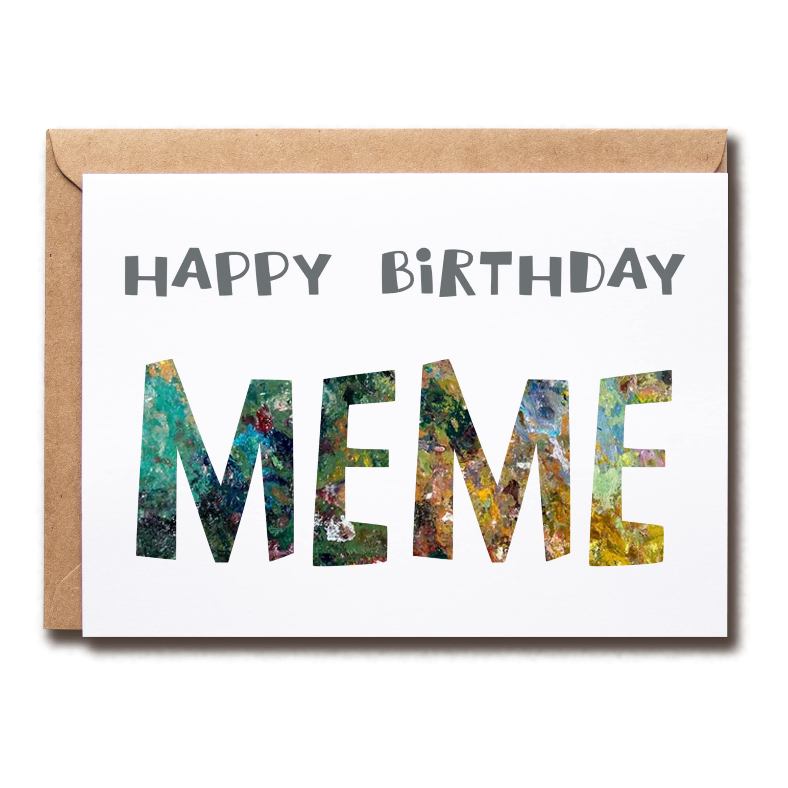 Amazon.com : Happy Birthday Meme - Meme Birthday Card - Meme Card ...