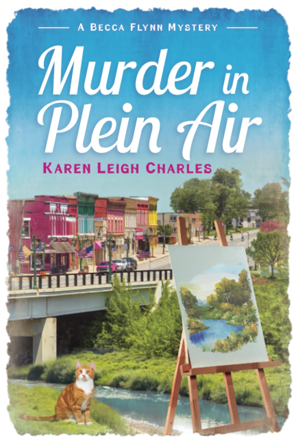 Murder in Plein Air: A Becca Flynn Mystery: Charles, Karen Leigh ...