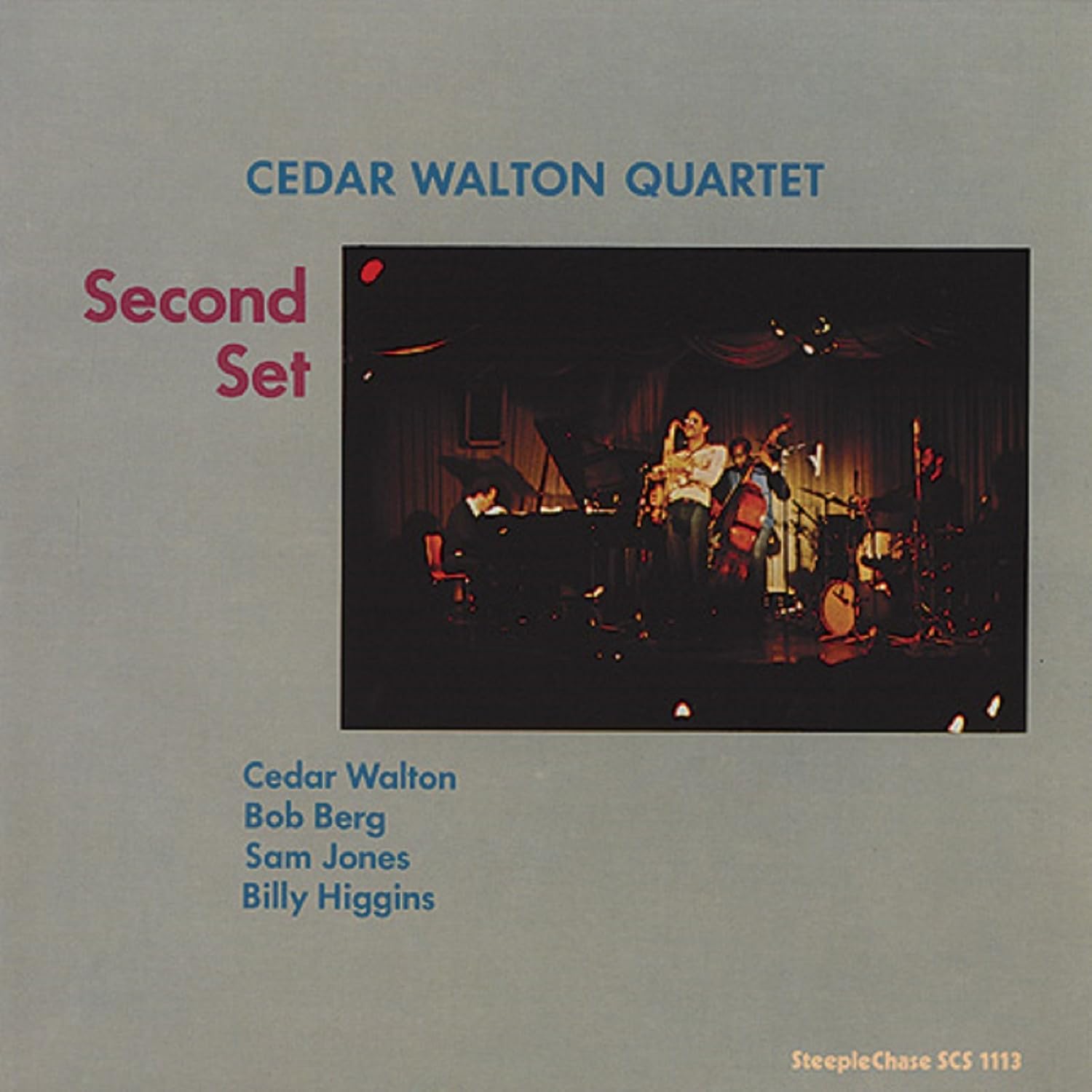 CEDAR WALTON QUARTET, Cedar Walton, Bob Berg, Sam Jones, Billy Higgins ...