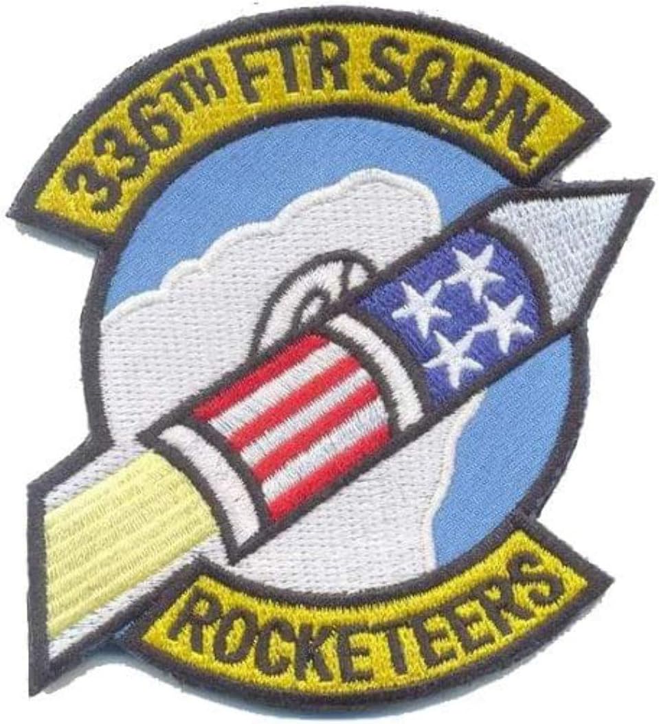Amazon.com: 336th Fighter Squadron Rocketeers Patch – Sew On : Clothing ...