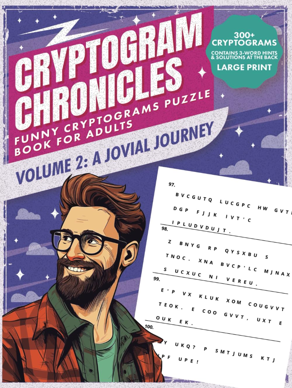 Cryptogram Chronicles Volume 2: Life's Lighter Side. 300+ Funny ...
