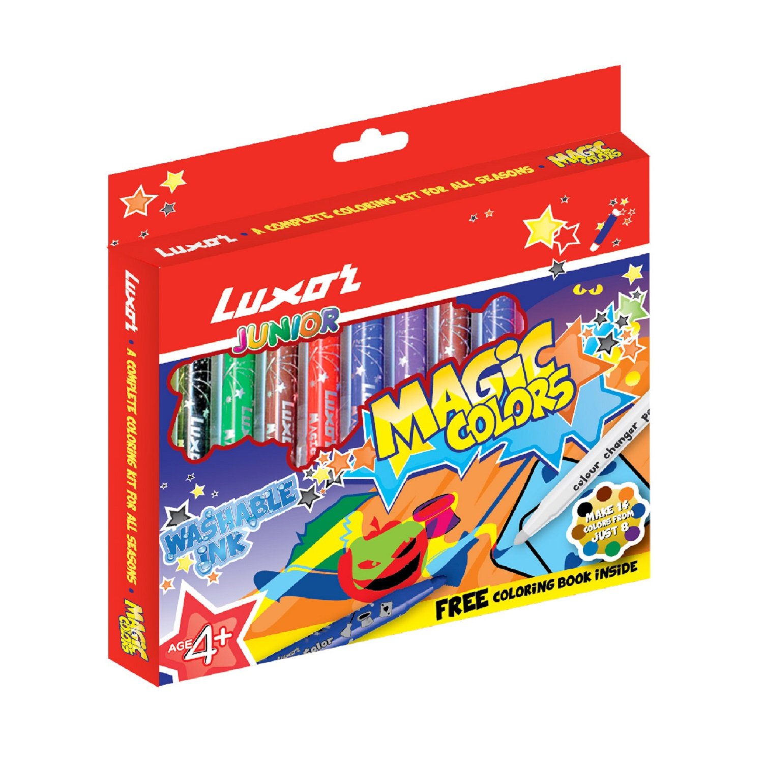 LUXOR JUNIOR MAGIC COLORS ( PACK OF 2 SET) : Amazon.in: Office Products