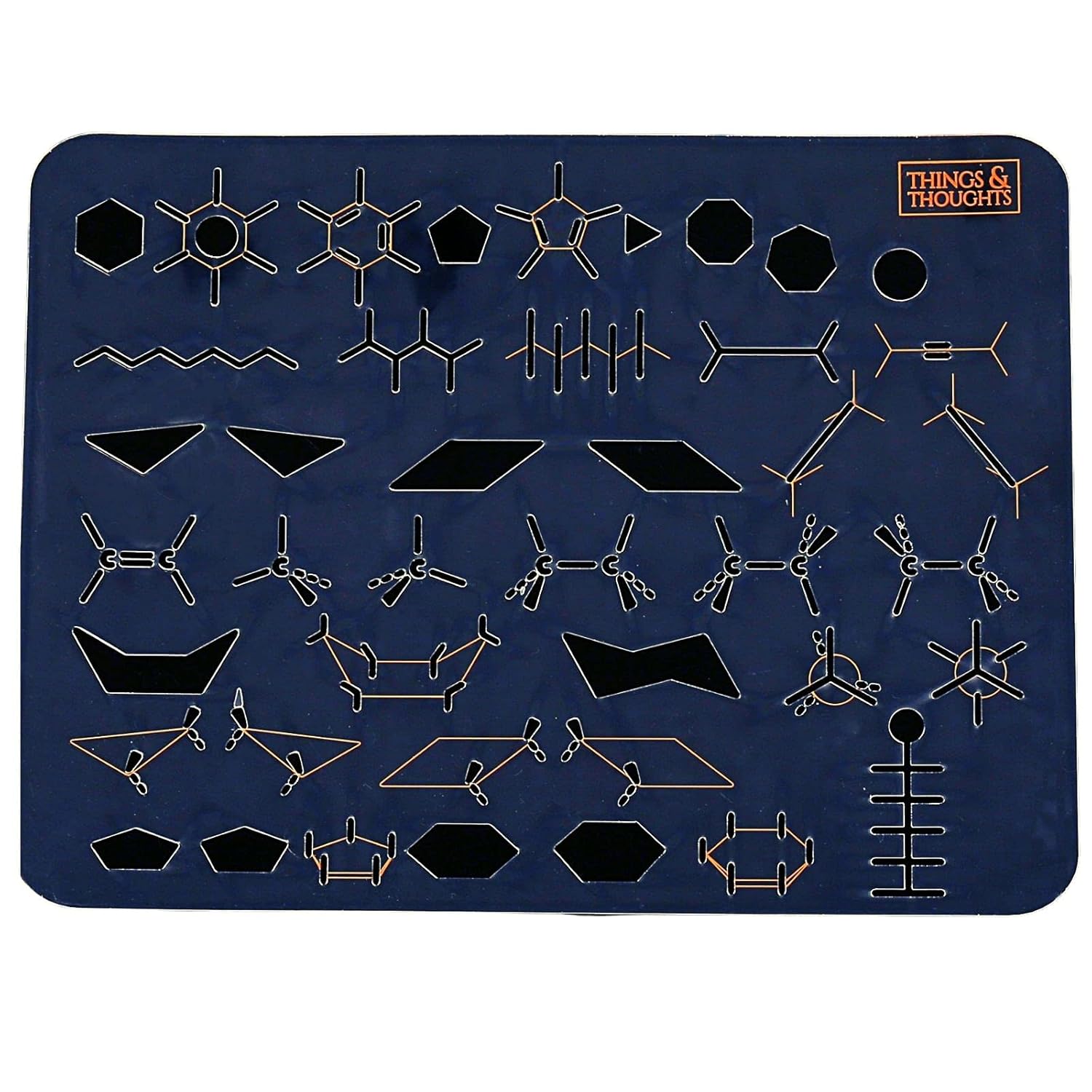 Organic Chemistry Stencil Drawing Template for Ochem, Orgo Chem, to ...