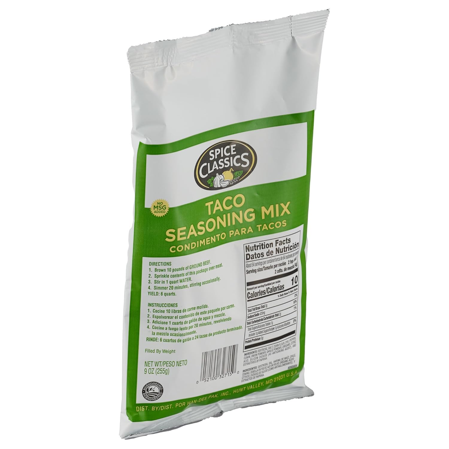 Spice Classics Au Jus Mix 6 libras un recipiente de 6 libras de mezcla ...