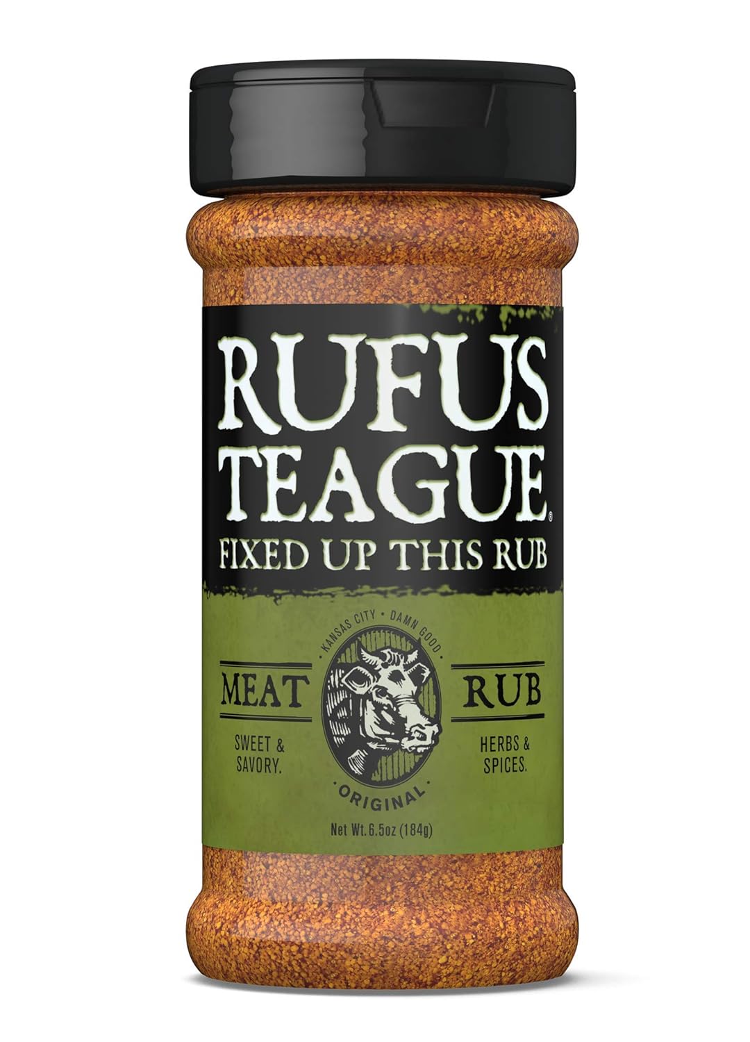 Amazon.com : Rufus Teague Meat Rub, Premium Barbecue Seasoning & Dry ...