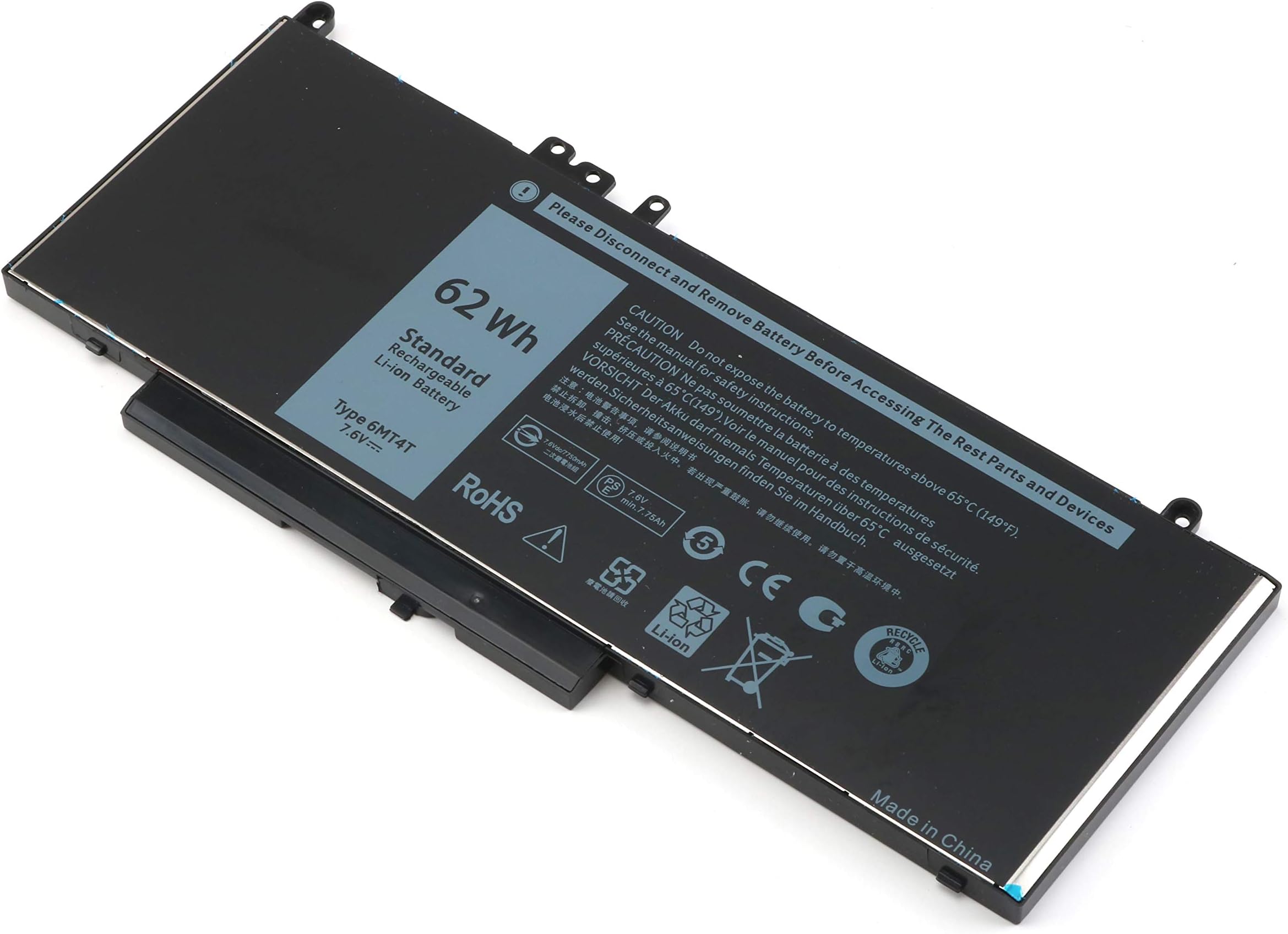 Amazon.com: Perhanmm 62Wh 6MT4T 7.6V 5470 5570 Laptop Battery for Dell ...