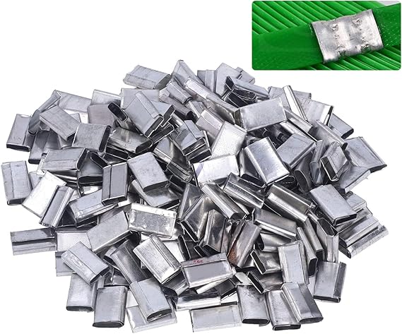 Amazon.com: 260pcs Strapping Clips, Closed (Snap-On) Seals for 1/2" - 0 ...