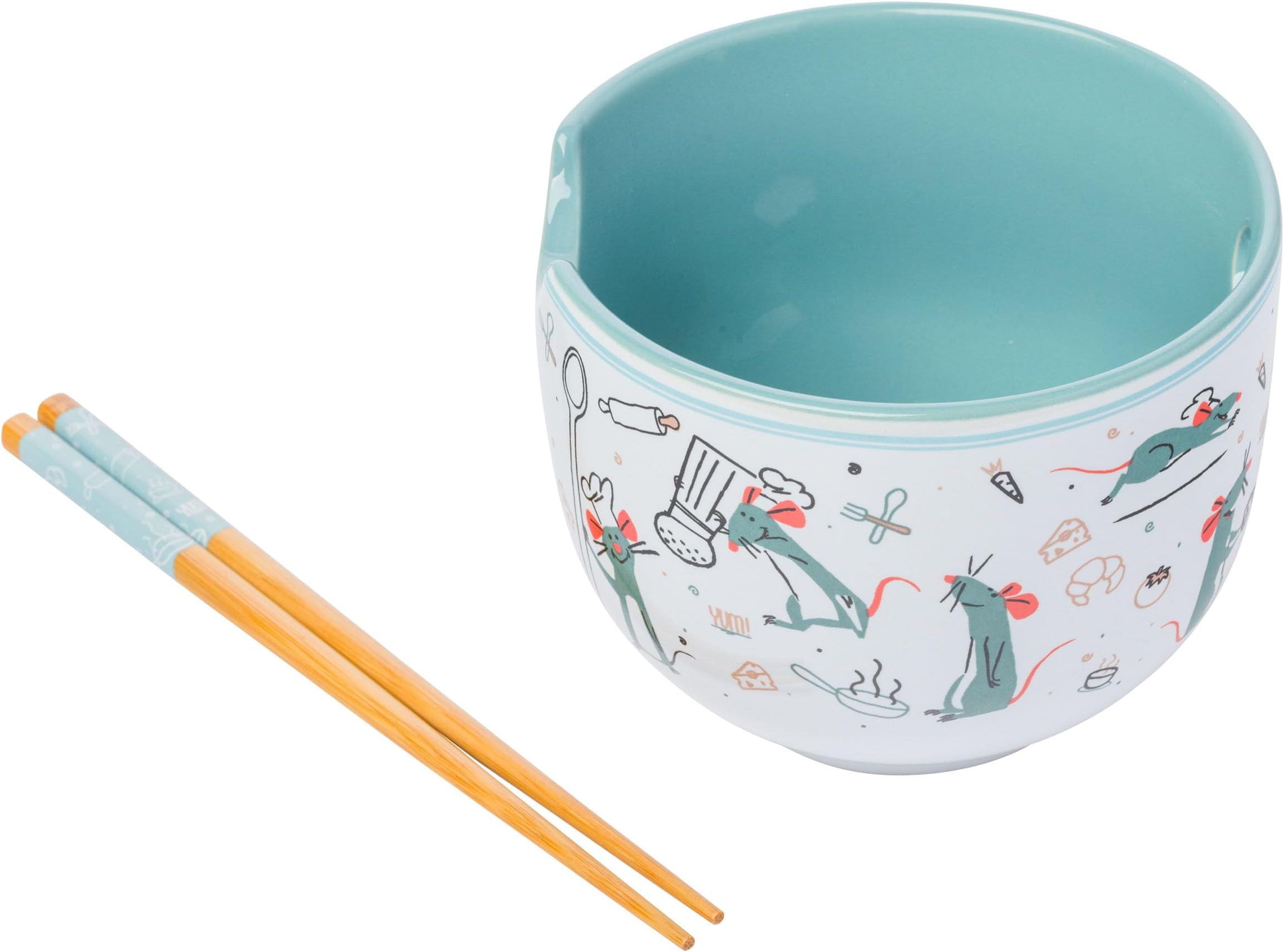 Amazon.com: Sunart Disney "Little Mermaid" Ariel Soup Bowl and Rice ...