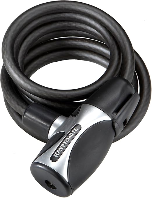 Amazon.com : Kryptonite Kryptoflex 815 Key Cable Bicycle Lock with ...
