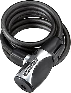 Kryptonite Kryptoflex 815 Key Cable Bicycle Lock with Transit FlexFrame ...