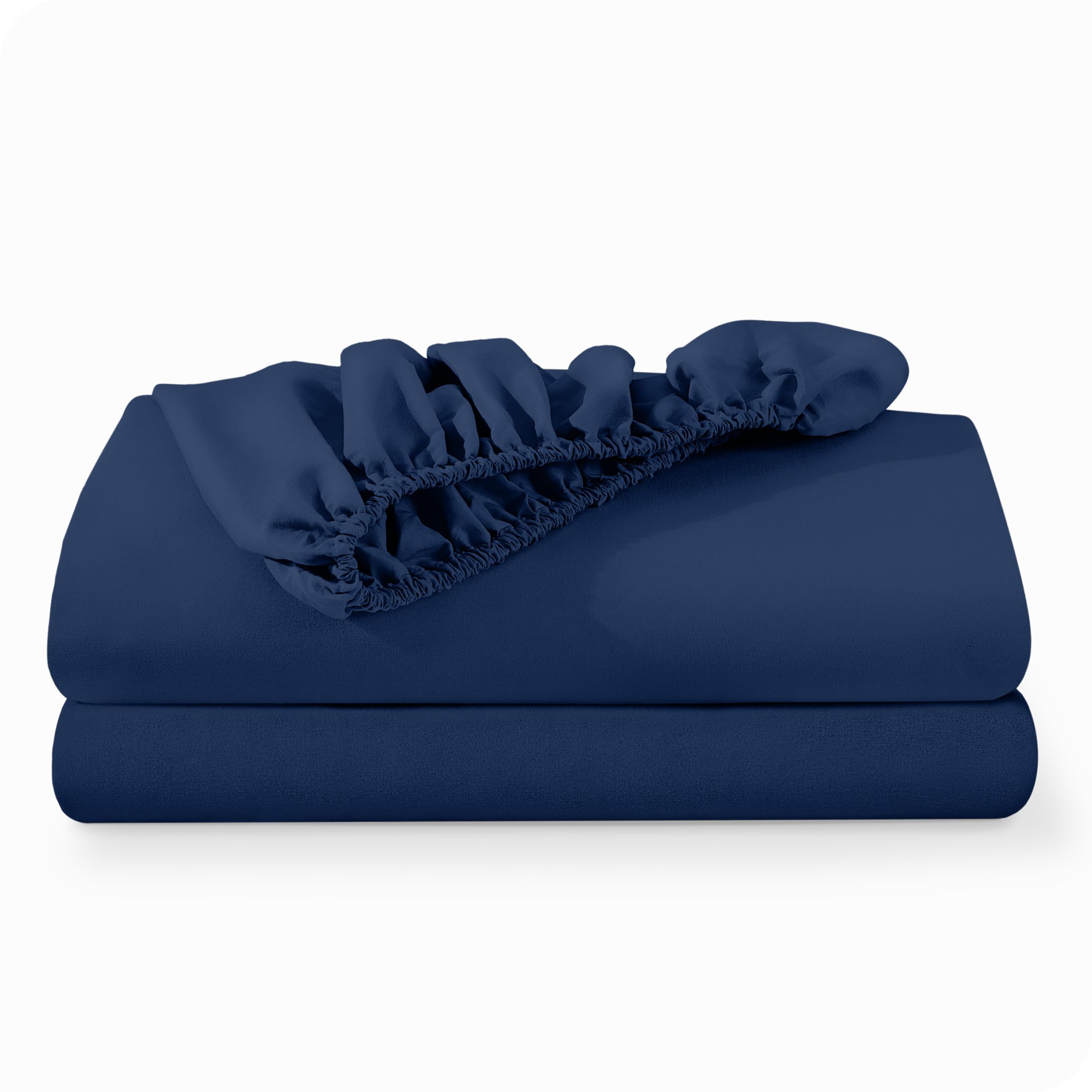 Amazon.com: Bare Home 2-Pack Fitted Bottom Sheets Short Queen - Premium ...