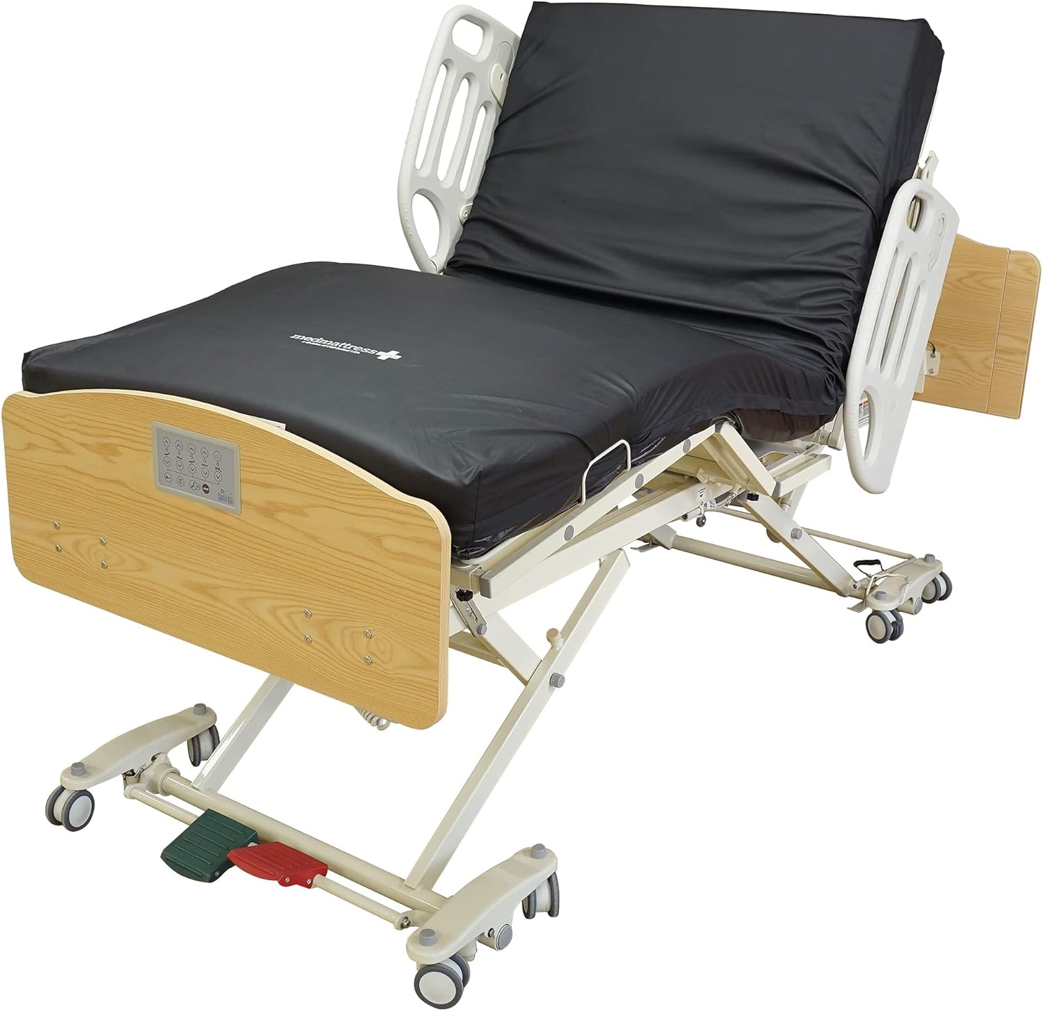 Amazon.com: Lynacare HomeCare Hospital Beds HC107 Hi-Low Hospital Bed ...