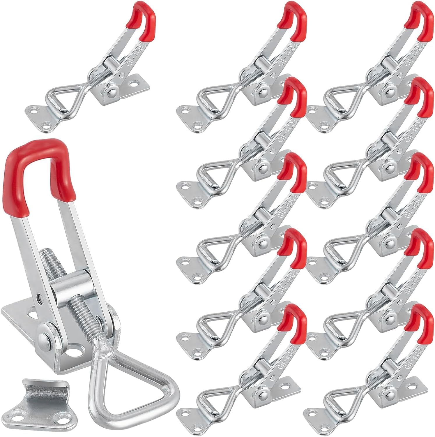 12 Pack Adjustable Pull Clamp Latch, Heavy Duty Toggle Latch Clamp ...