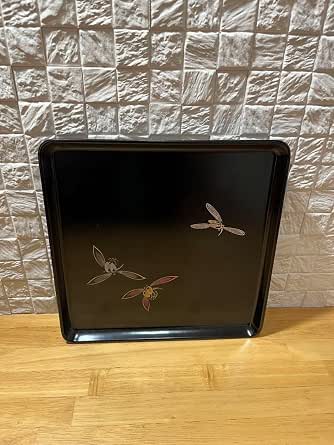 Amazon.co.jp: Wajima-nuri Obon Lacquerware Set : Home & Kitchen