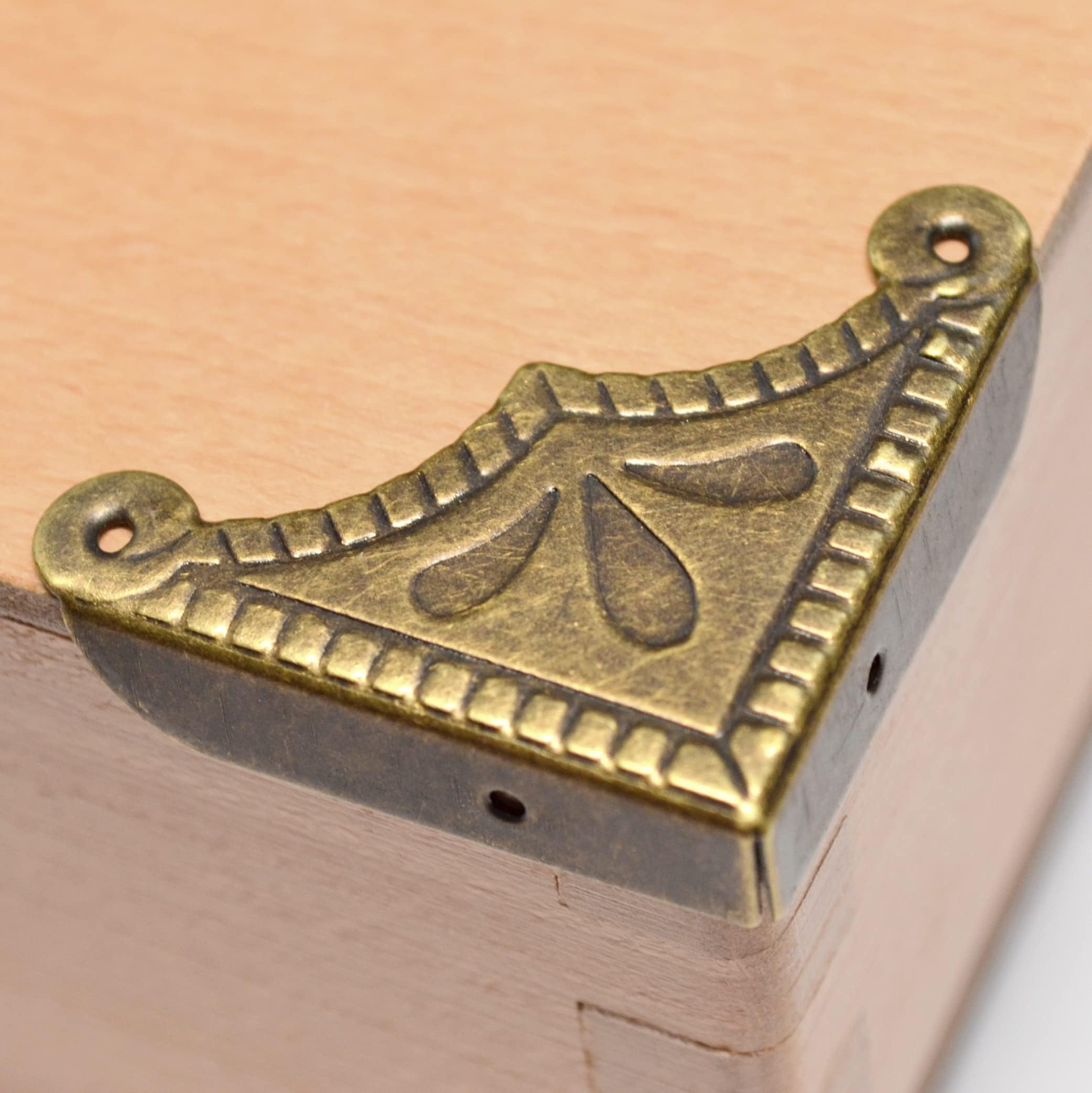 Amazon.com: 20 Pcs Vintage Bronze Corner Protectors Decorative Metal ...