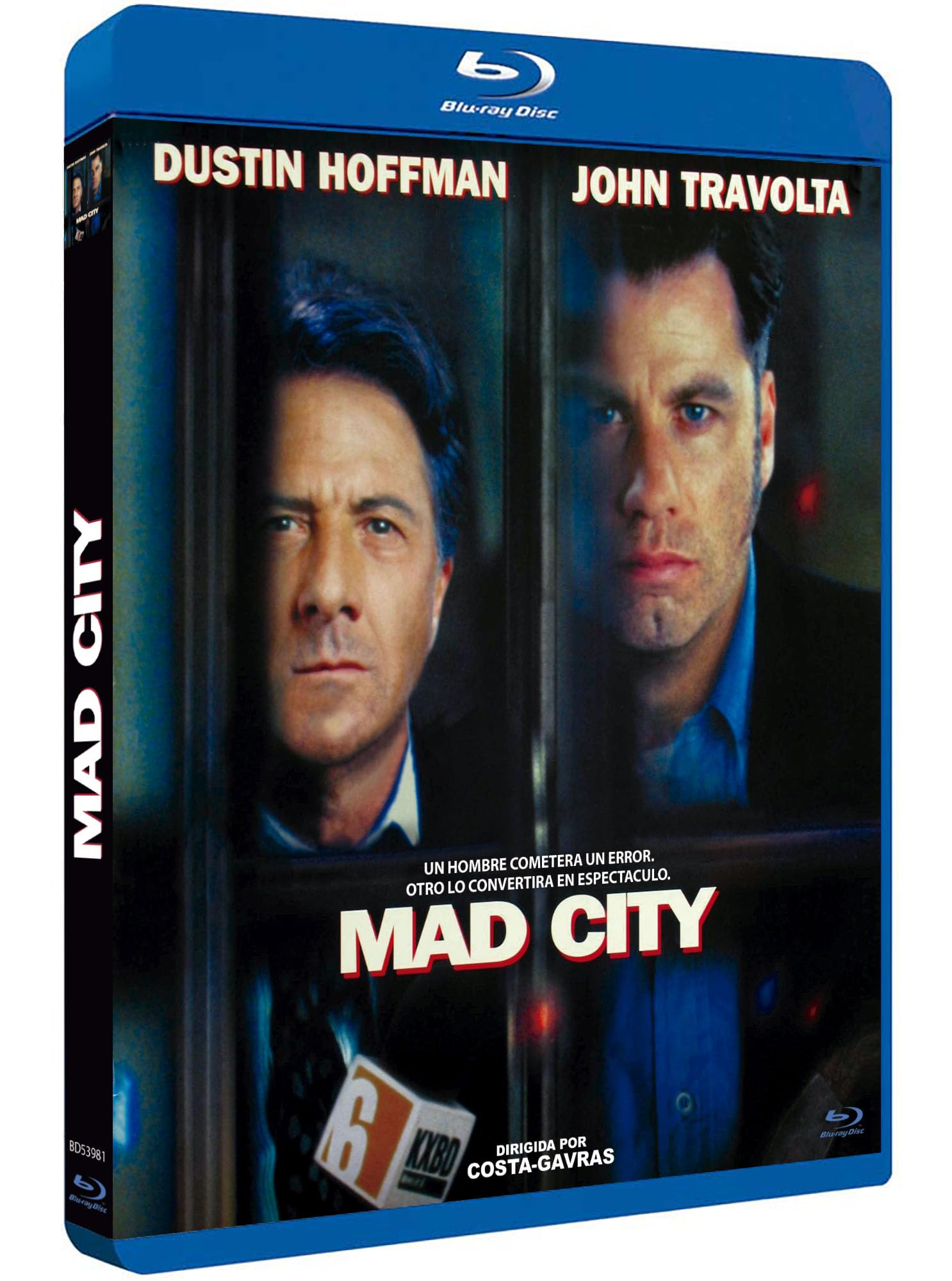 Amazon.com: Mad City [Blu-Ray] : John Travolta, Dustin Hoffman, William ...
