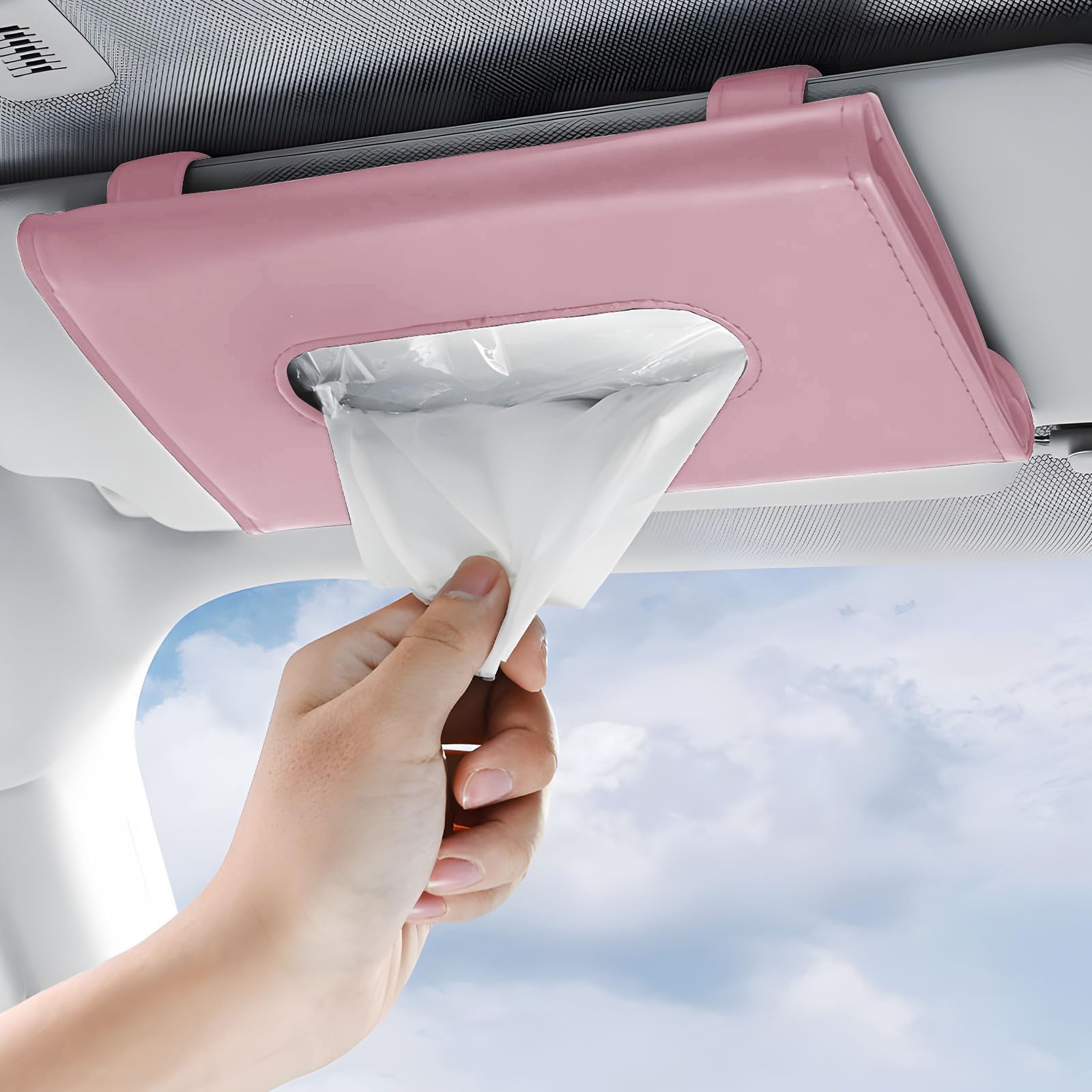 Amazon.com: BIPROS Car Tissue Holder - Tissue Holder for Car with High ...