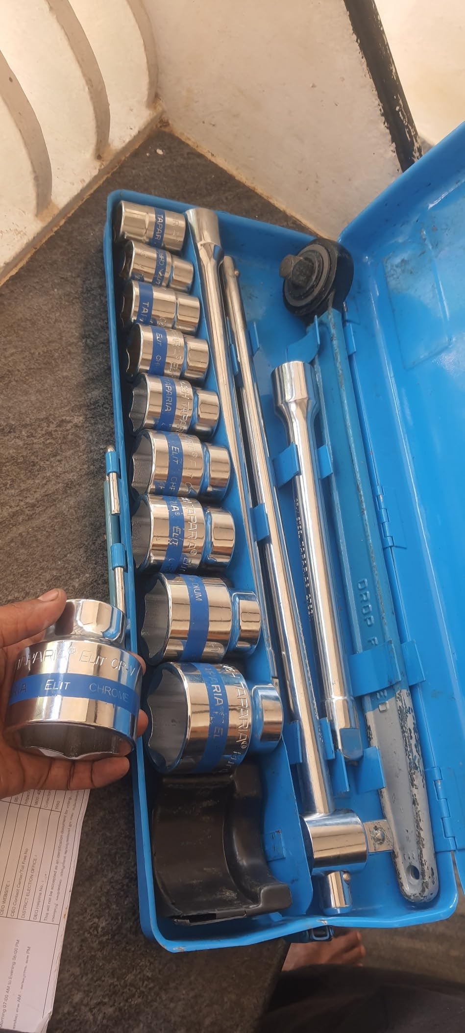 Taparia Plastic S3/4H 3/4-Inch Square Drive Socket Set : Amazon.in ...