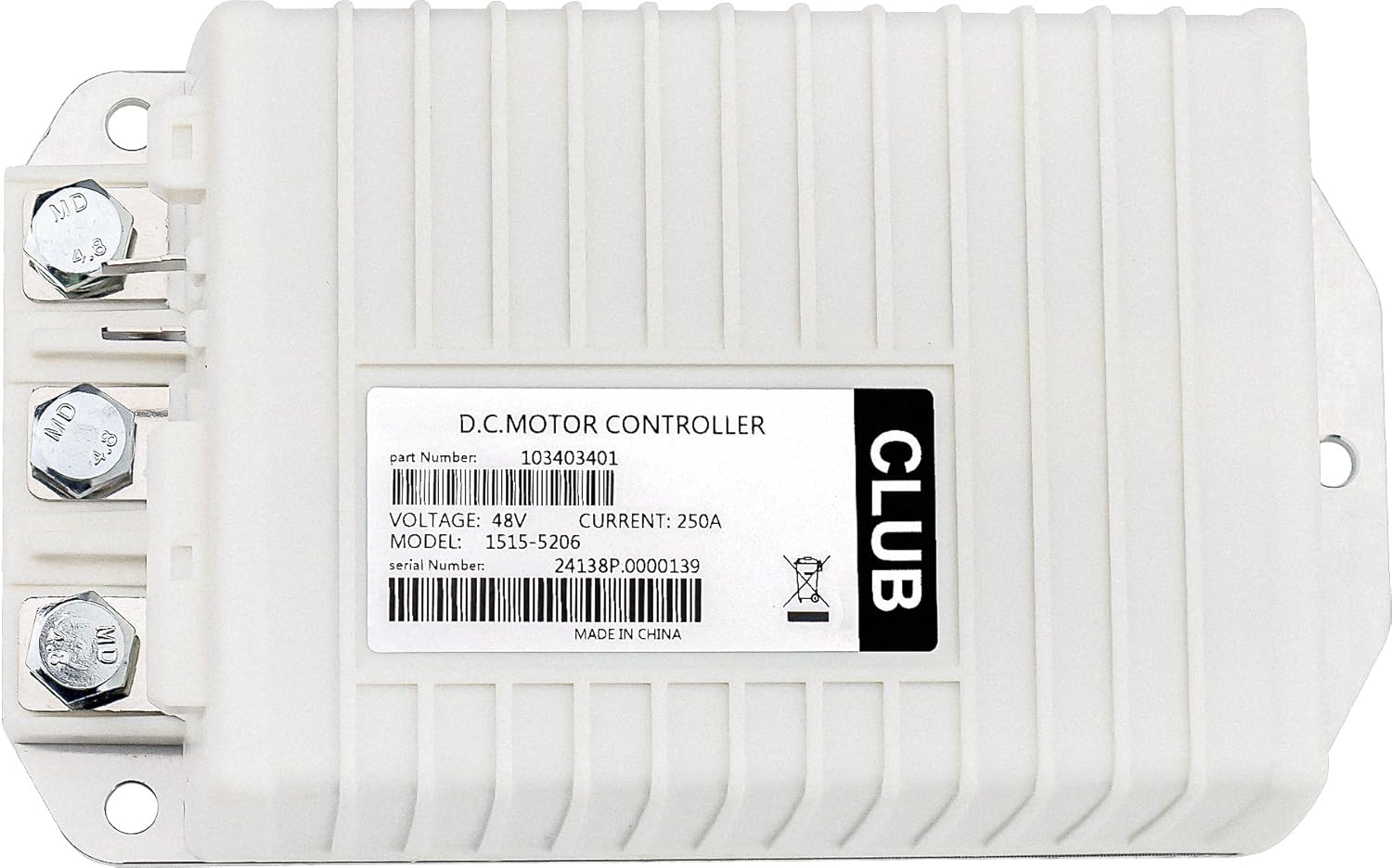 Amazon.com : 1515-5206 DC Speed Motor Boost Controller 48V 250A with ...