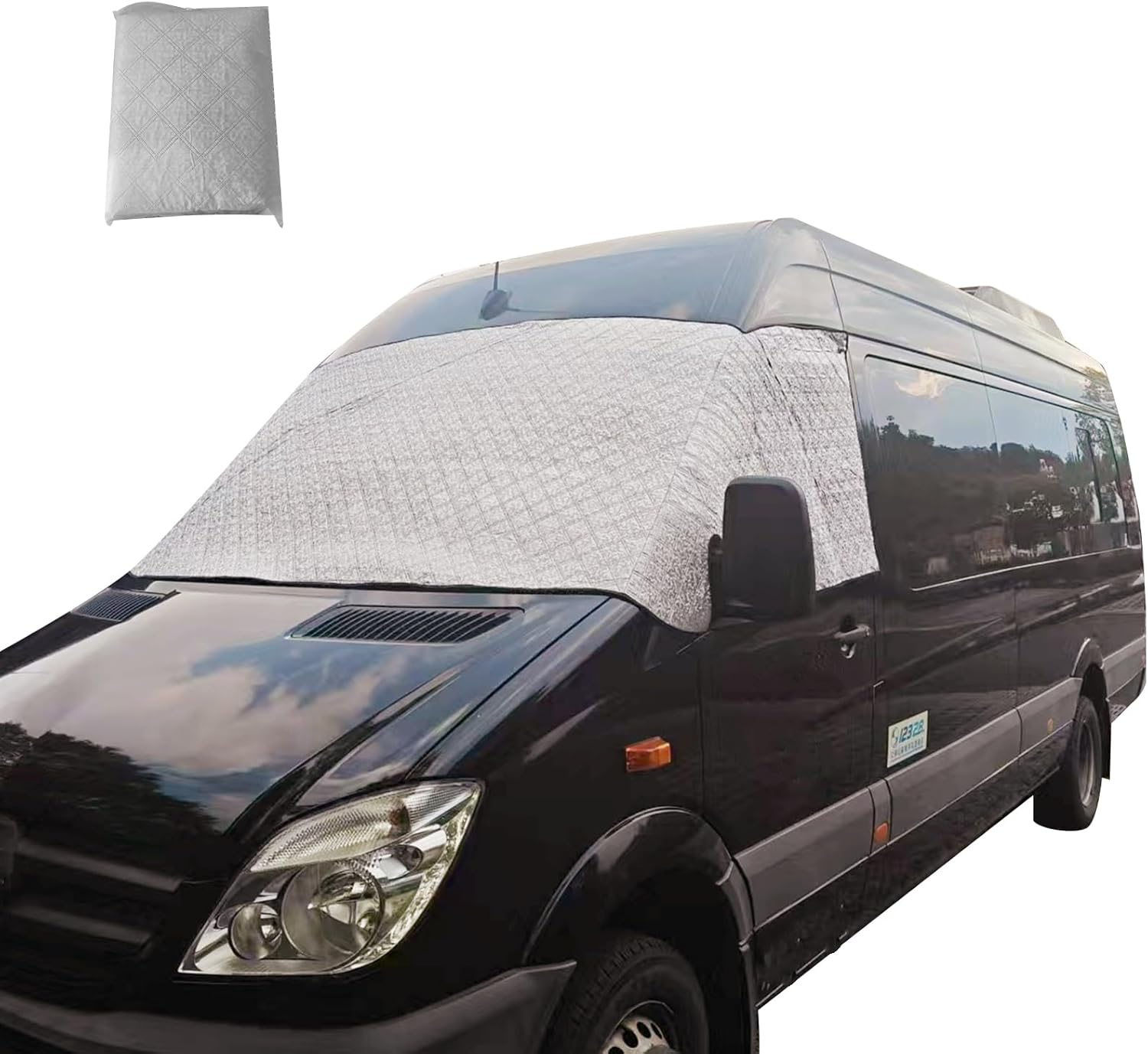 luolety Front Windscreen Wrap Cover for Ford Transit Custom 2012-2022 ...