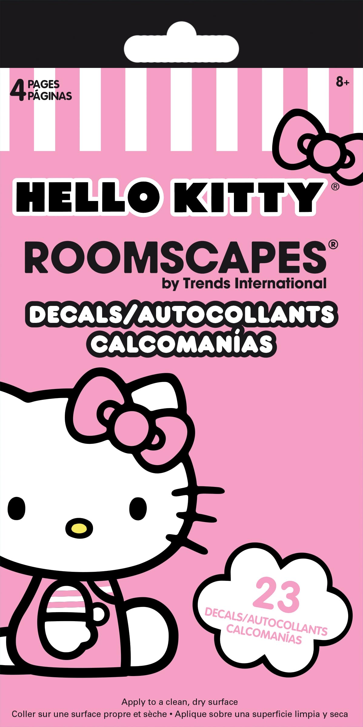 Hello Kitty - Decal 4 Page Pad - 4 x 8 Decal 4 Page Pad - 4 x 8 ...