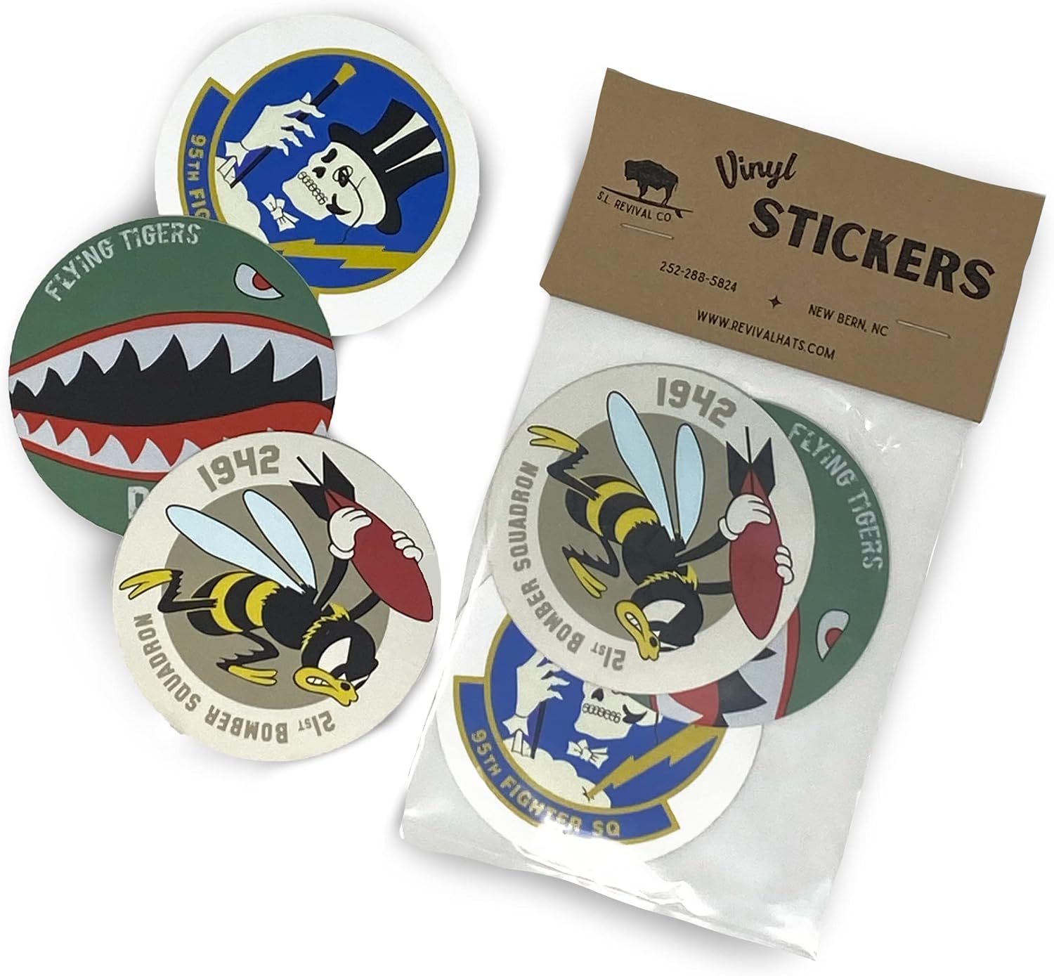 Amazon.com: WWII USA Squadron Insignia Sticker Pack