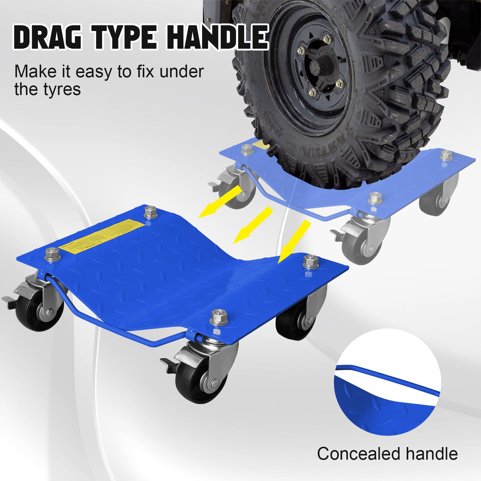 Snapklik.com : GarveeTech Car Dollies Set,Car Wheel Dolly For Garage ...