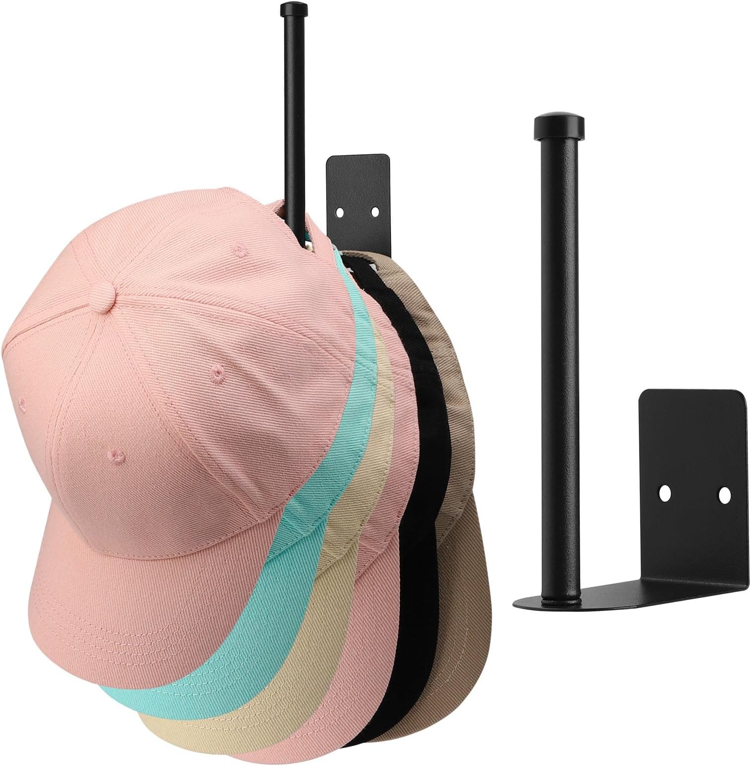 Amazon.com: Baokcotei 2Pack Hat Organizer for Baseball Caps Hat Racks ...