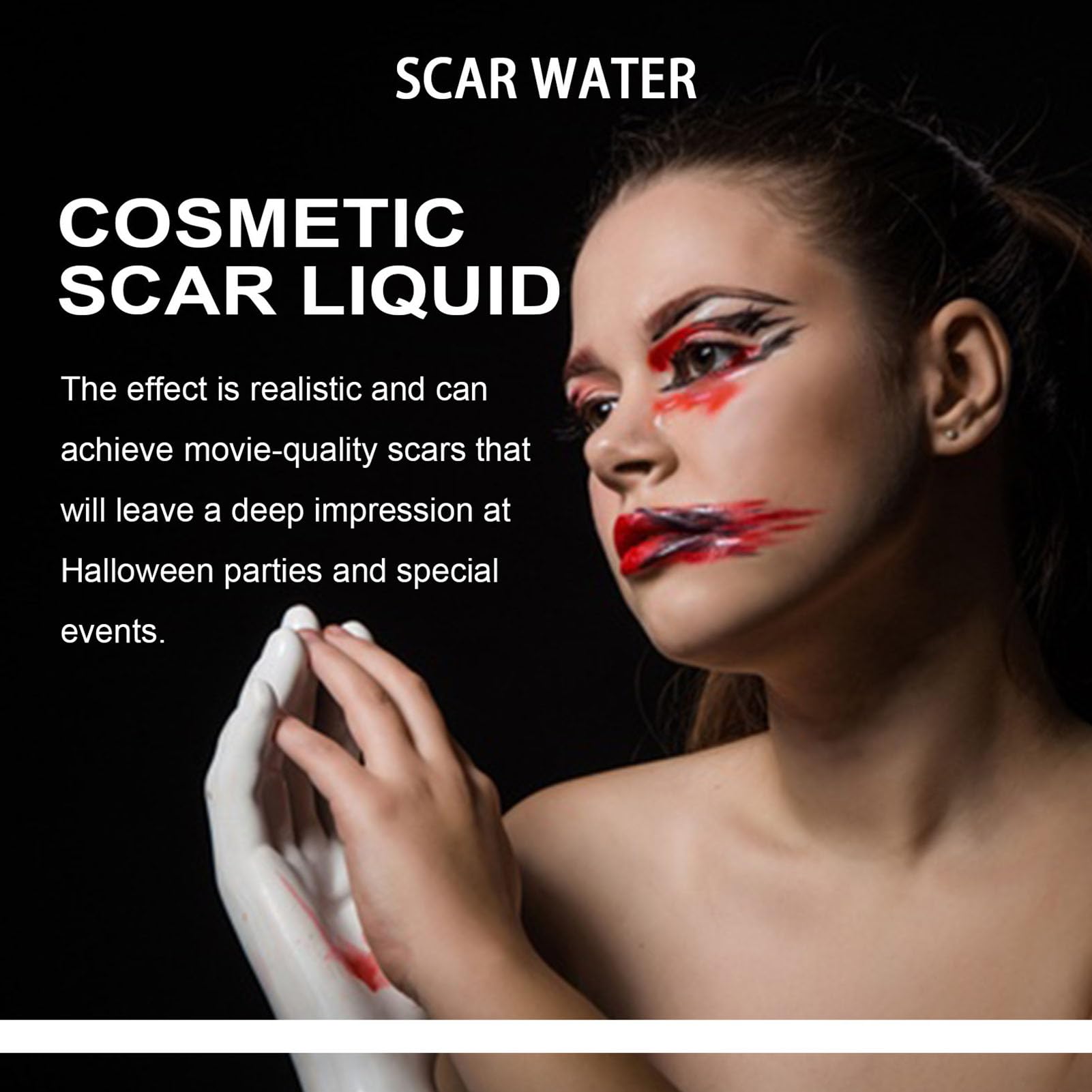 Scar Makeup Woochie Fake Scars Set (3 Scars)