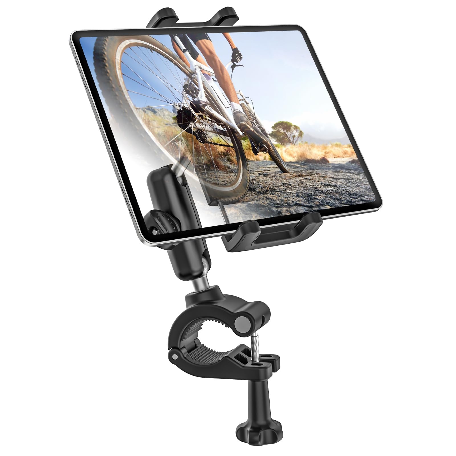 Amazon.com: Kolasels Bike Tablet Holder Handlebar Clamp - [Anti-Shake ...