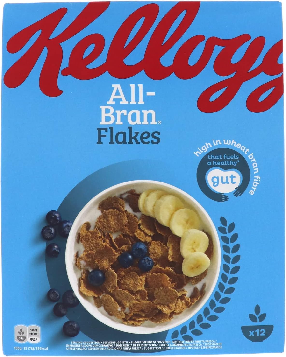 Kellogg's All Bran Flakes Cereal 375g: Buy Online at Best Price in UAE ...