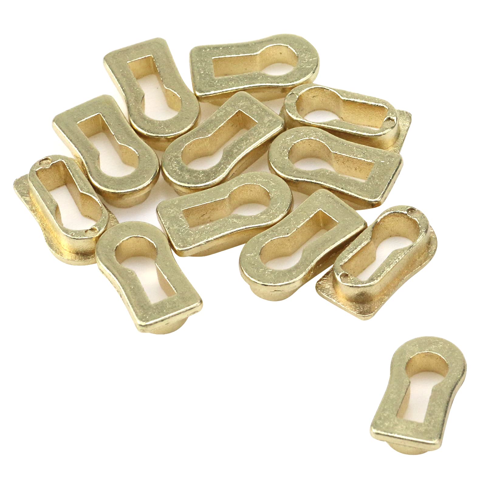 Antrader Metal Keyhole Cover ，for Furniture Lock Decoration(12-Pack ...