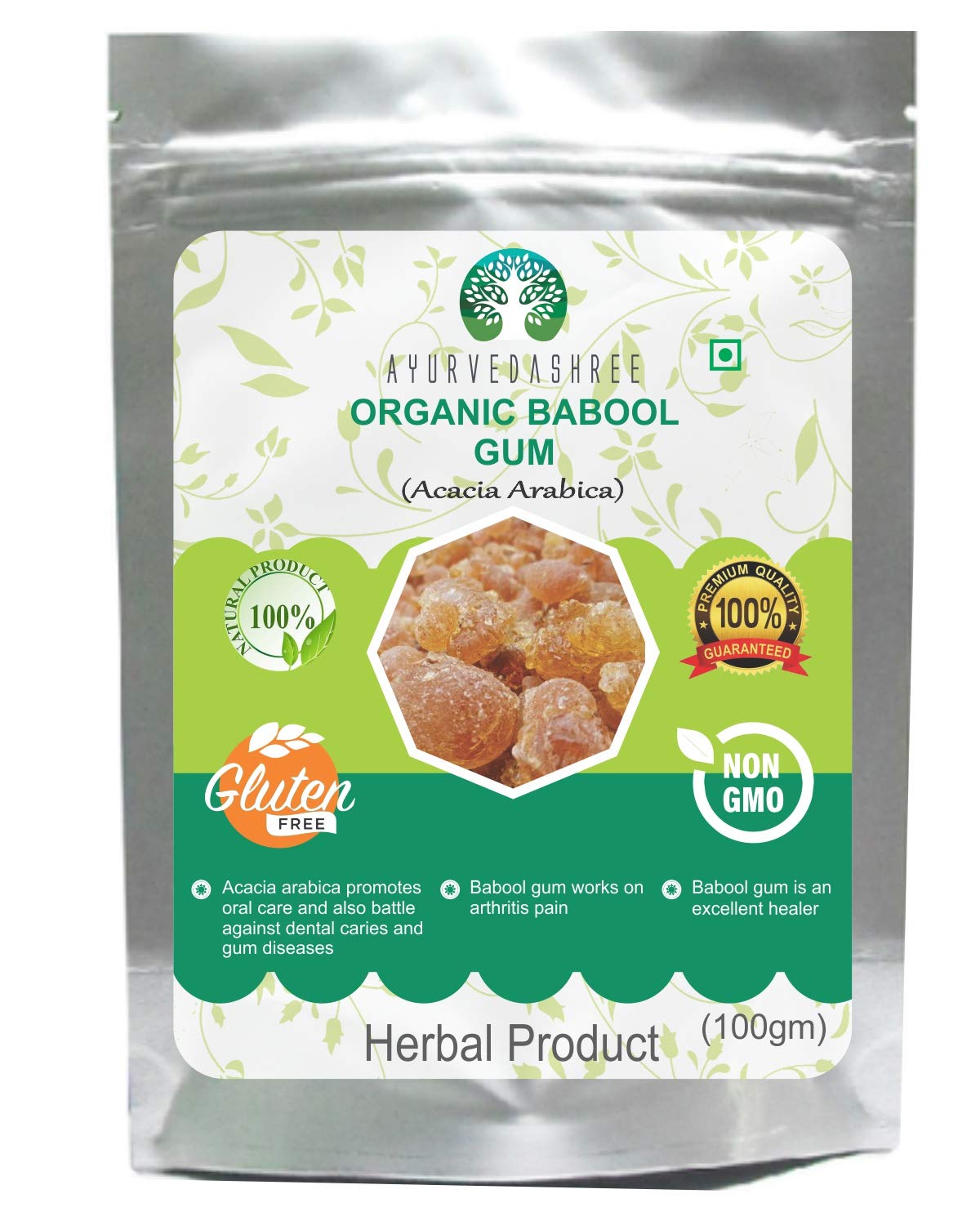 Amazon.com : Babul-Babool Gum Acacia Arabica-Indian Herbs Gum-Organic ...
