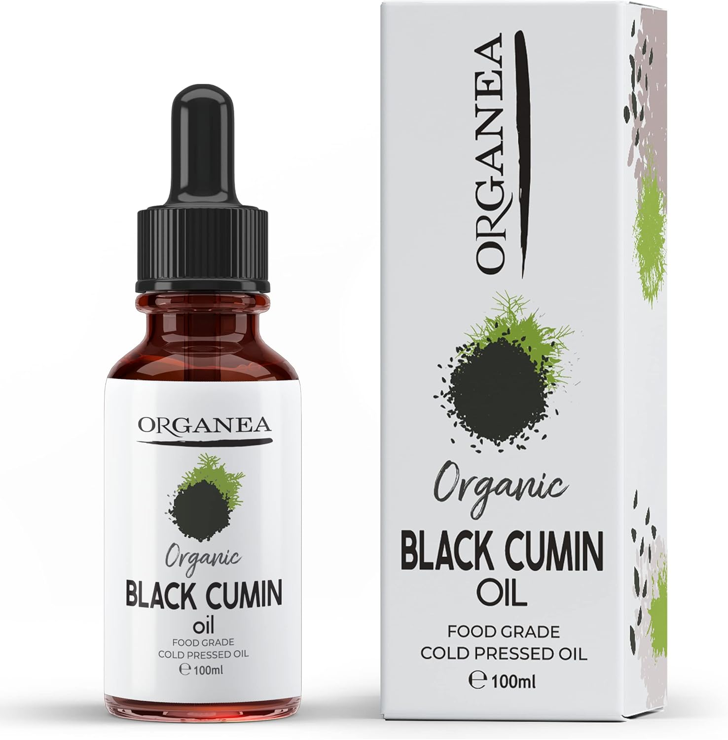 Black Cumin Oil Organic Certified – 100% Cold Pressed – for Hair, Face ...