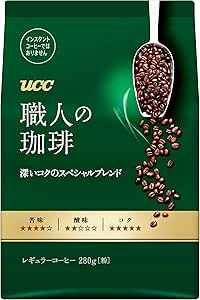 Amazon | UCC 職人の珈琲 深いコクのスペシャルブレンド SAP 280g ×6袋 | 職人の珈琲 | 焙煎 通販
